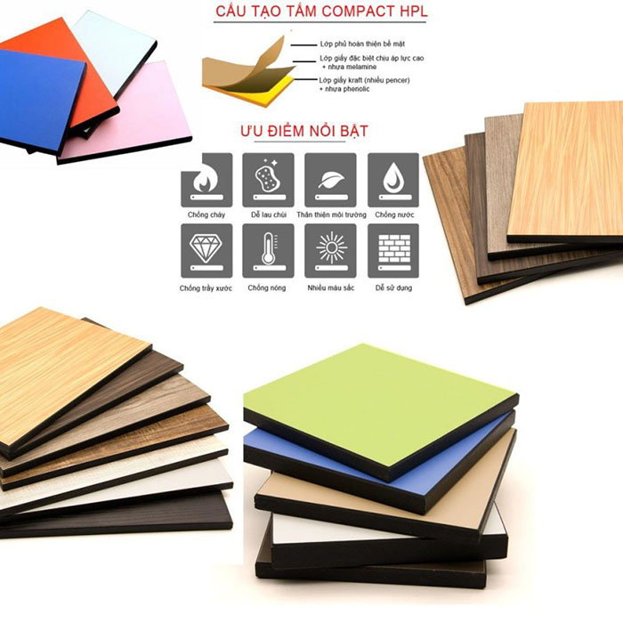 Tấm compact, giá tấm compact giá rẻ, đủ màu, độ dày tại Phúc Thịnh
